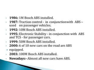 Anti lock braking system | PPTX