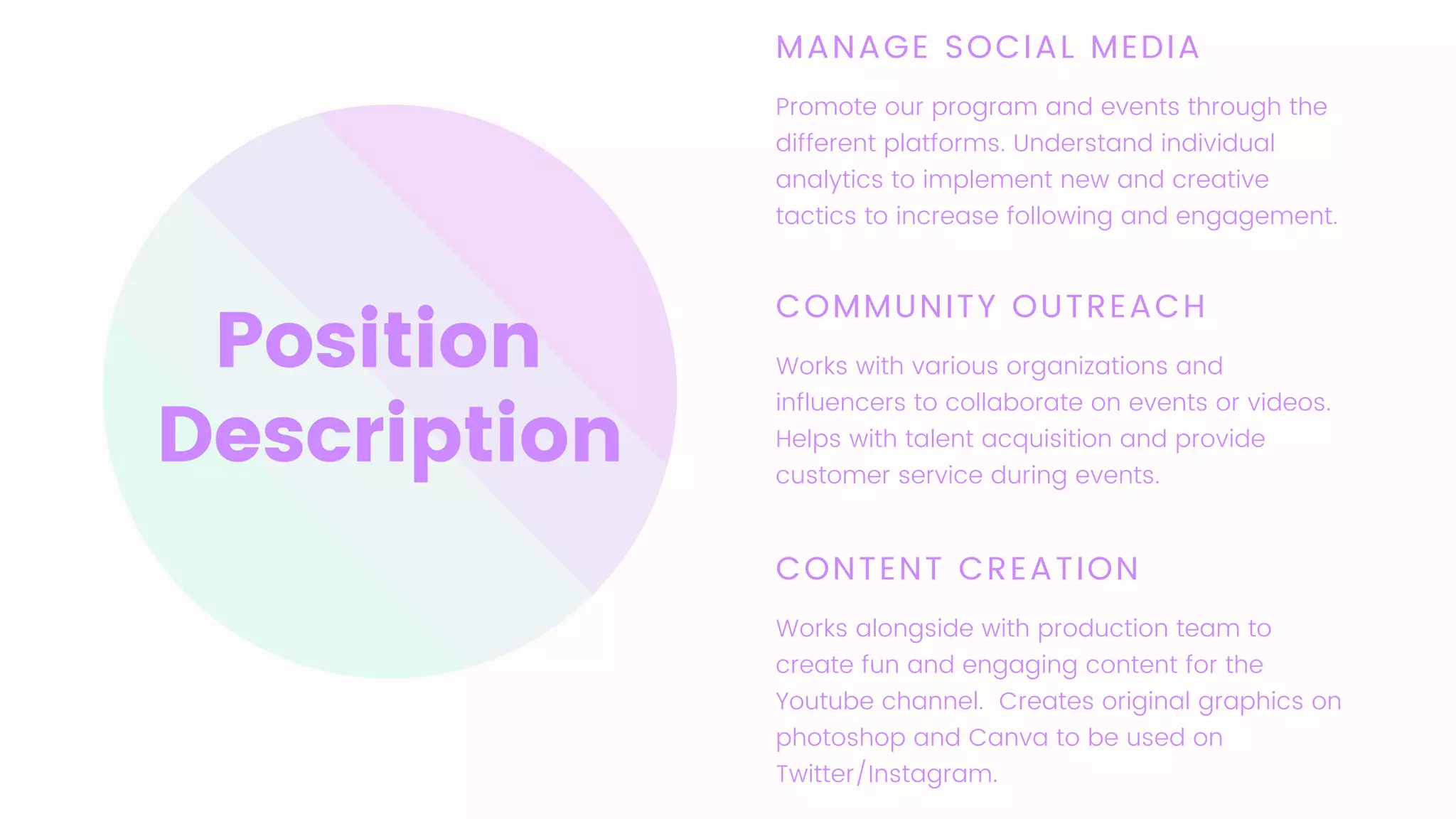 Social Media & Community Outreach Specialist | PDF