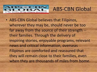 Abs cbn corporation | PPTX