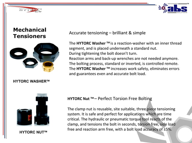 Abs hytorc ppt (for mail) | PPT