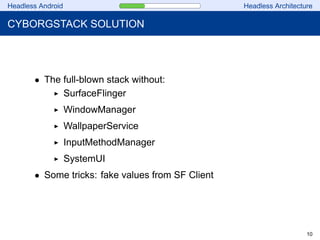 Headless Android Strikes Back! | PDF | Operating Systems | Computer ...
