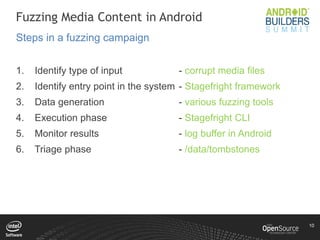 Fuzzing the Media Framework in Android | PDF | Operating Systems | Computer Software and ...