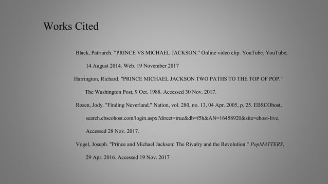 Jackson - MJ vs prince | PPTX | Contemporary Hits/Pop/Top 40 | Music