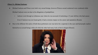 Jackson - MJ vs prince | PPTX | Contemporary Hits/Pop/Top 40 | Music