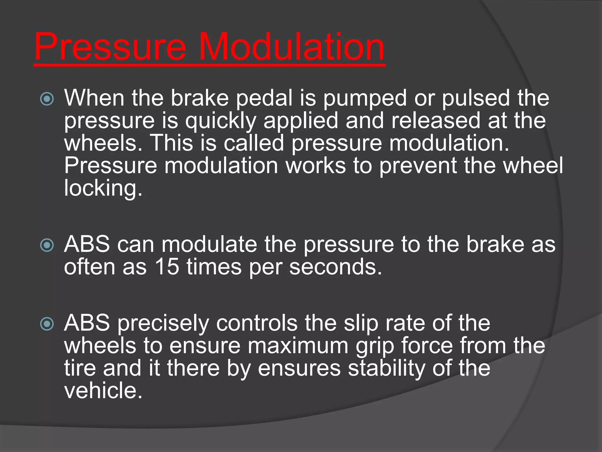 Abs(anti lock braking system) | PPTX