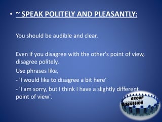 Absar ahsan GROUP DISCUSSION | PPT