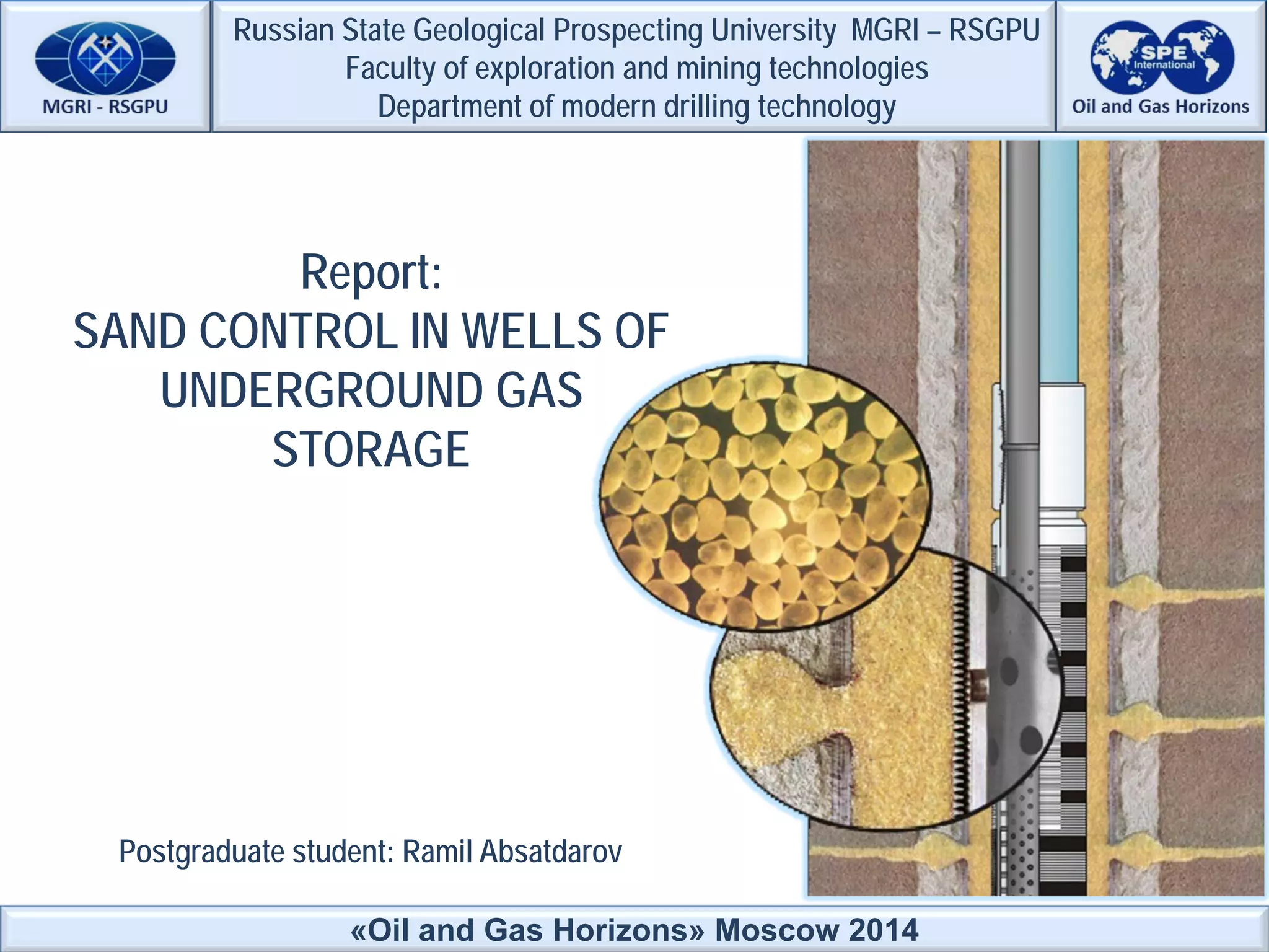 Ramil Absatdarov SAND CONTROL IN WELLS | PDF