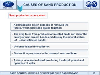 Ramil Absatdarov SAND CONTROL IN WELLS | PPT
