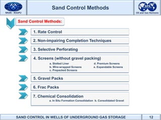 Ramil Absatdarov SAND CONTROL IN WELLS | PPT