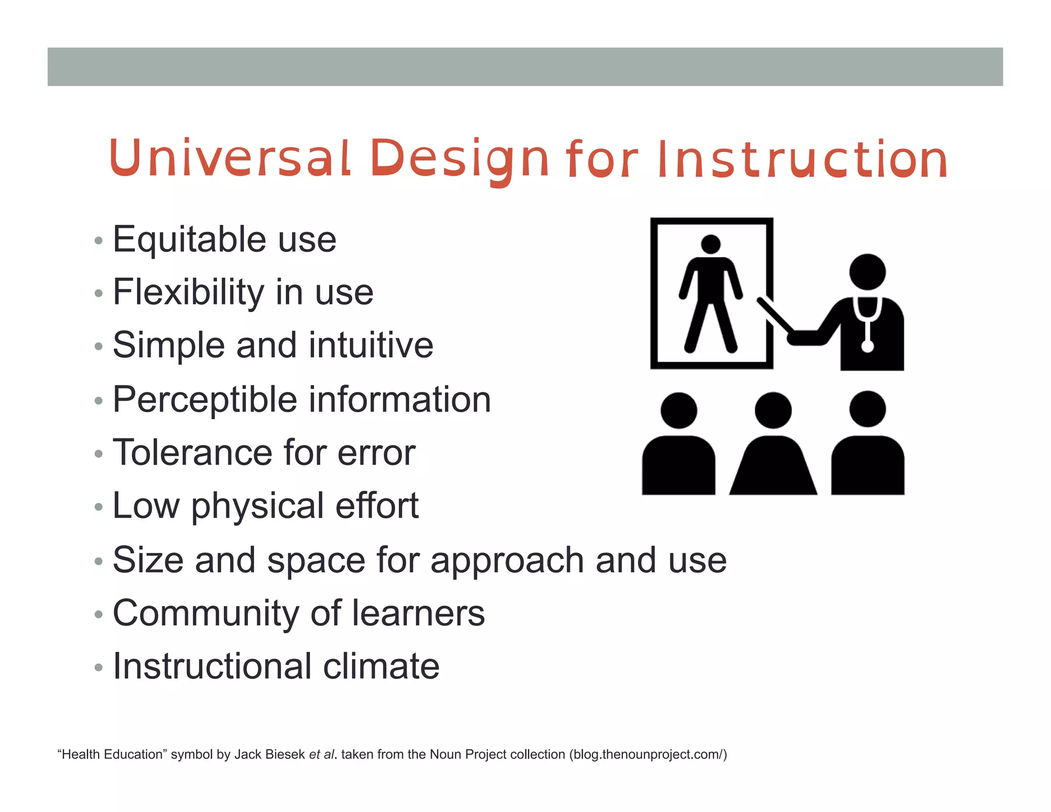 Universal Design in Health Libraries | PPT