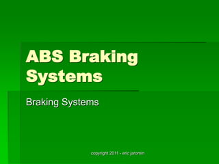 ABS Braking Systems.ppt