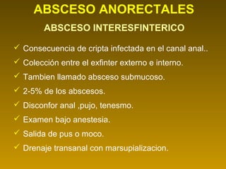 Absceso anorectal dr miranda | PPT
