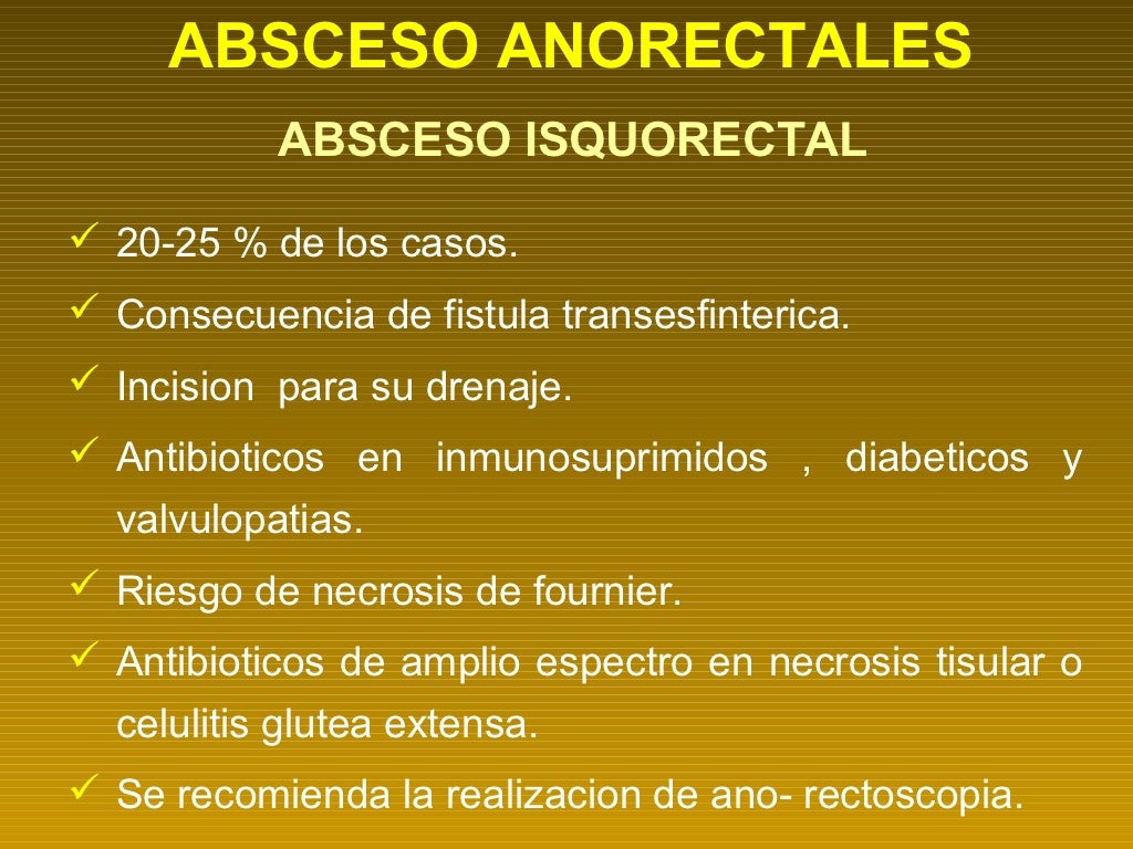 Anatomia Do Abscesso Anorretal