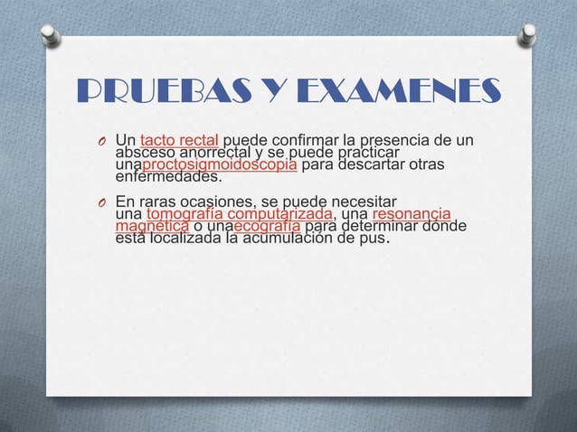 Prentacion Absceso anorrectal | PPT