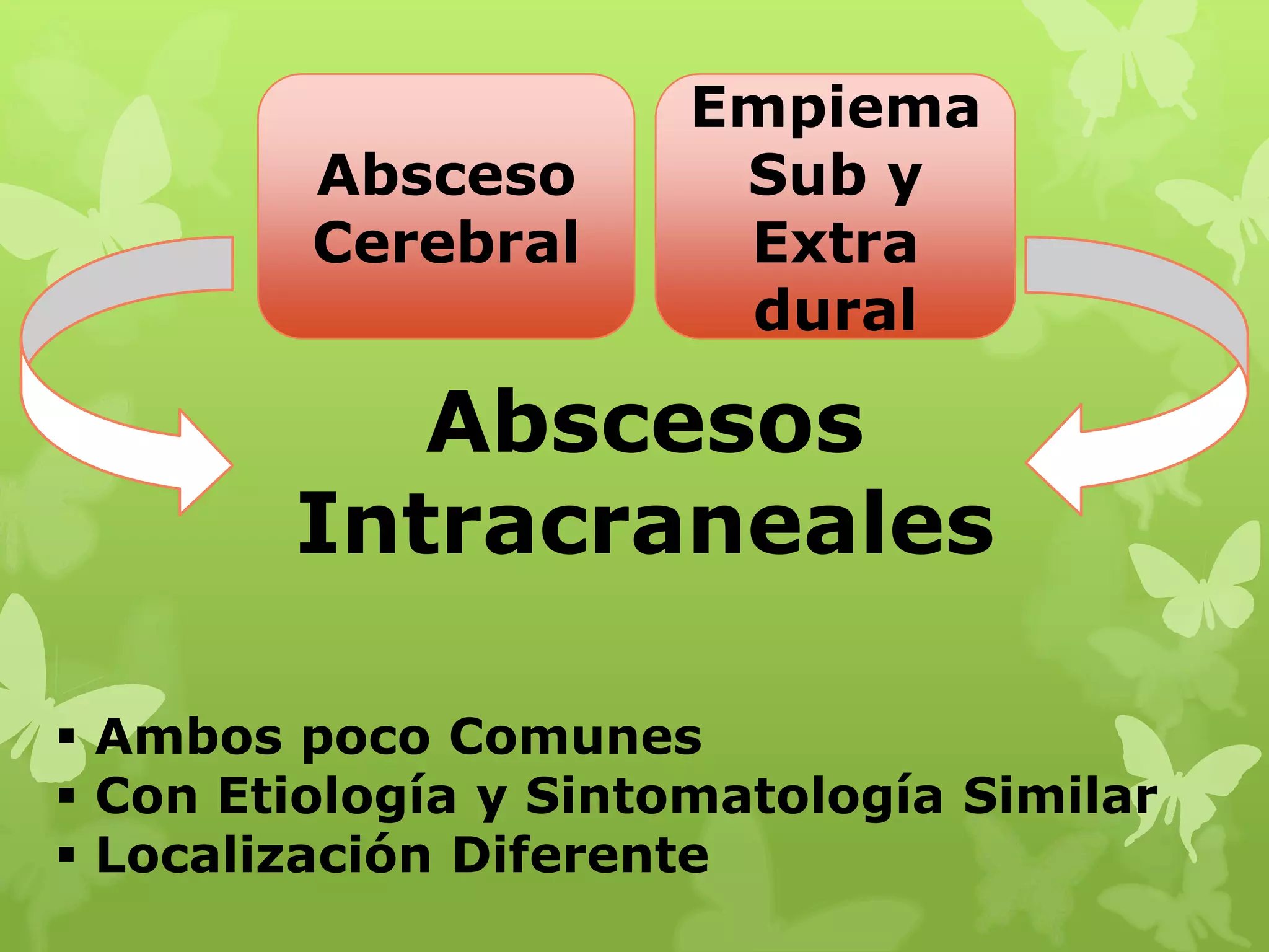 Absceso cerebral | PPTX