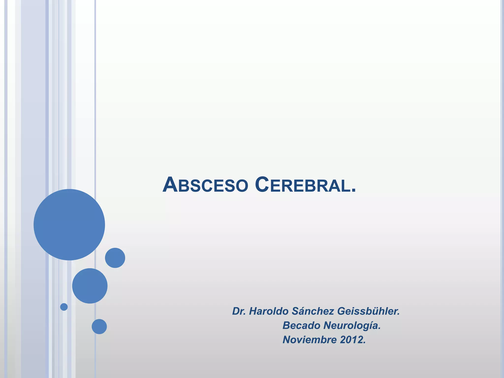 Absceso cerebral | PPT