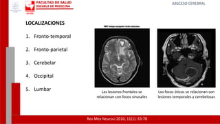 Absceso cerebral | PPTX