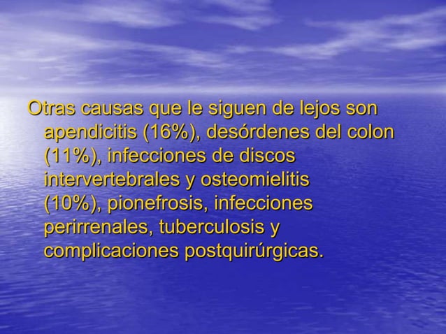 Absceso Del Psoas | PPT