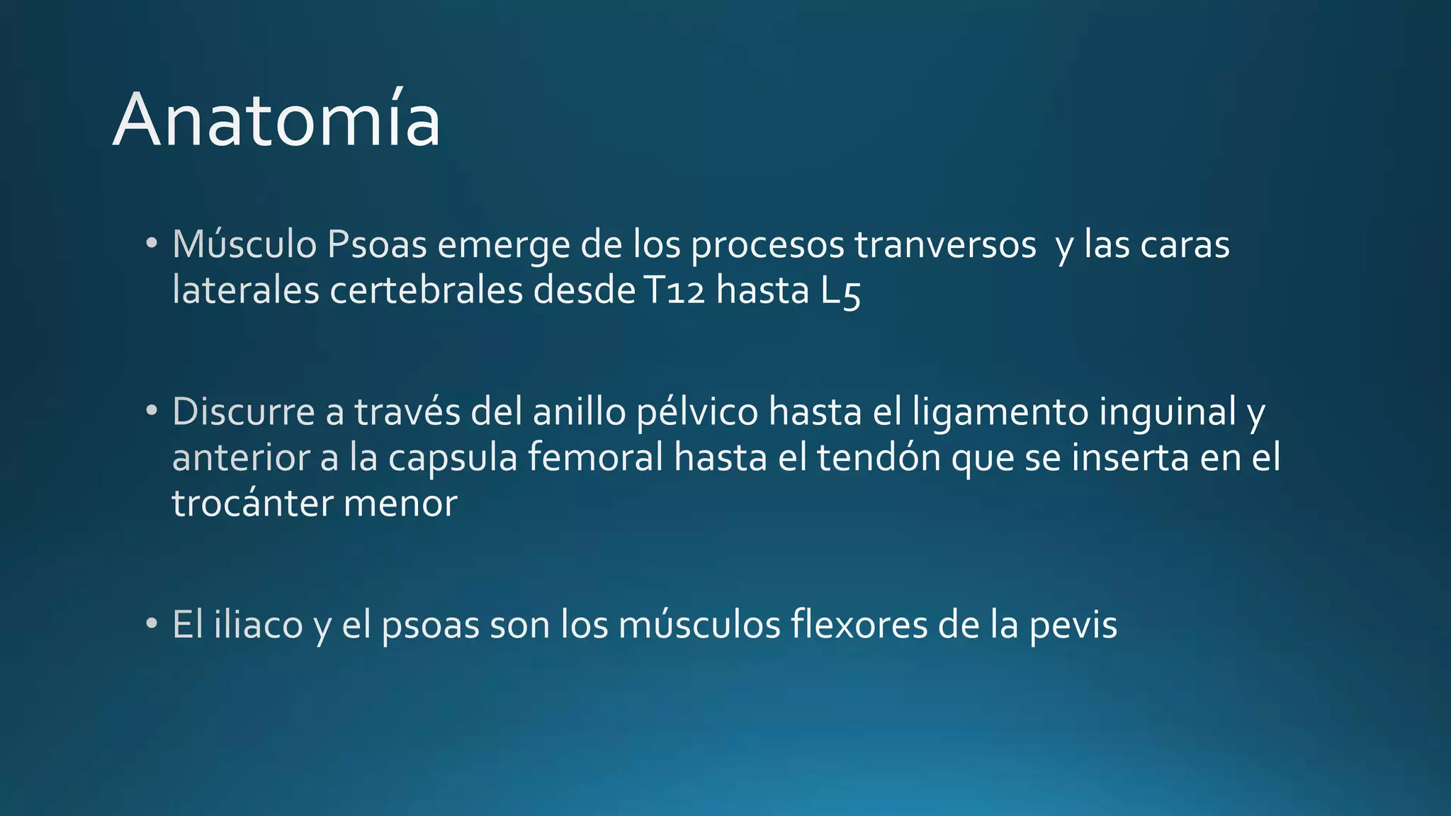 caso clínico: Absceso de psoas | PPTX