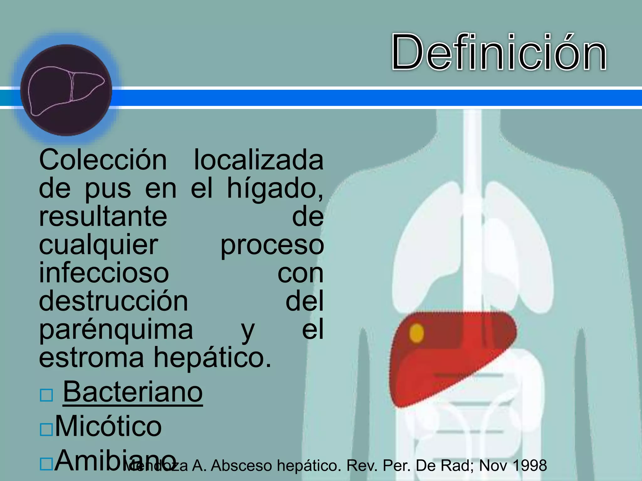 Absceso hepático | PPTX