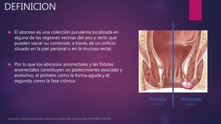 abscesos anorrectales | PPTX