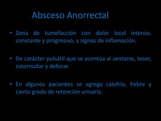Abscesos y fístulas perianales | PPTX