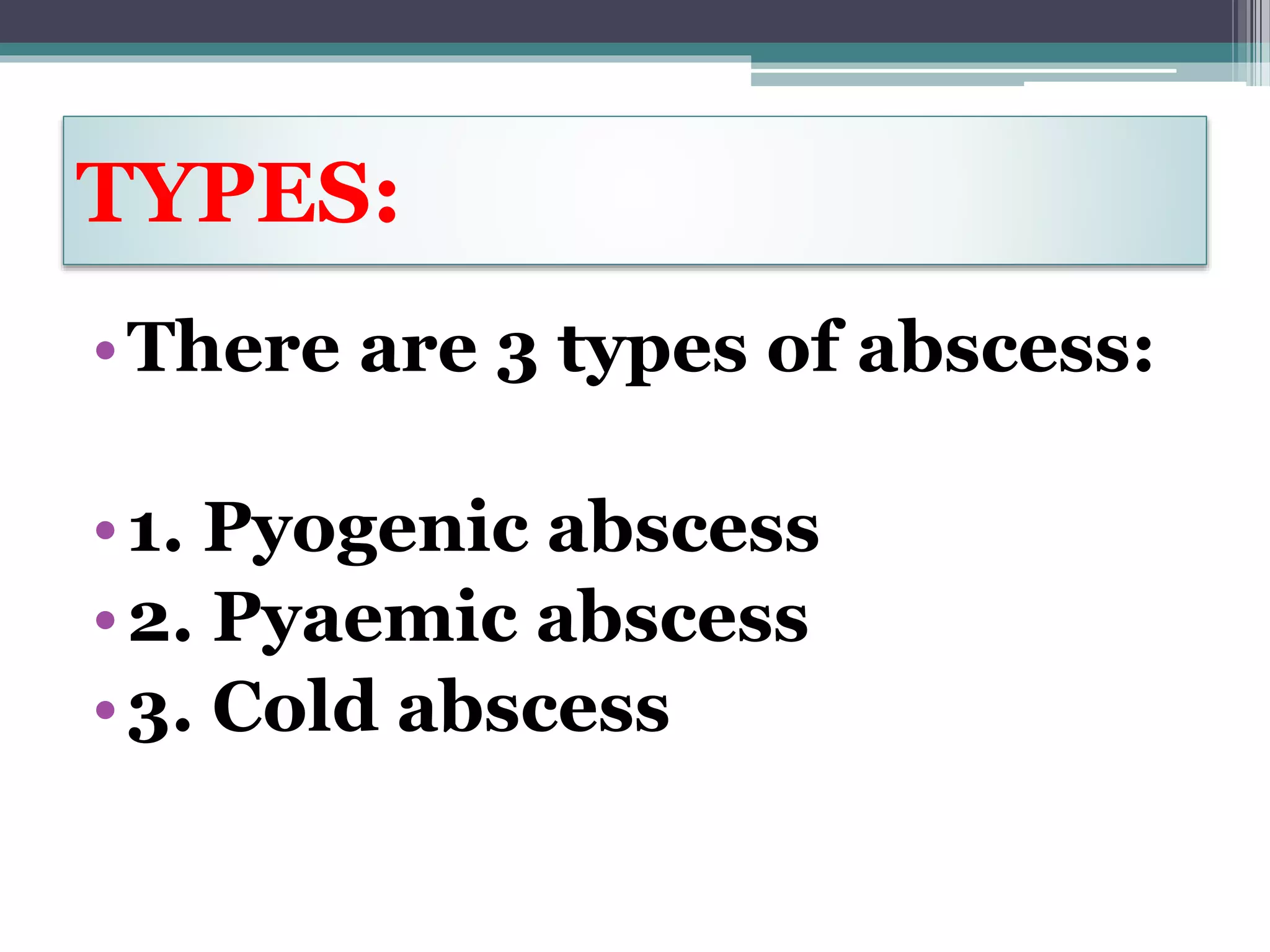 Abscess | PPTX