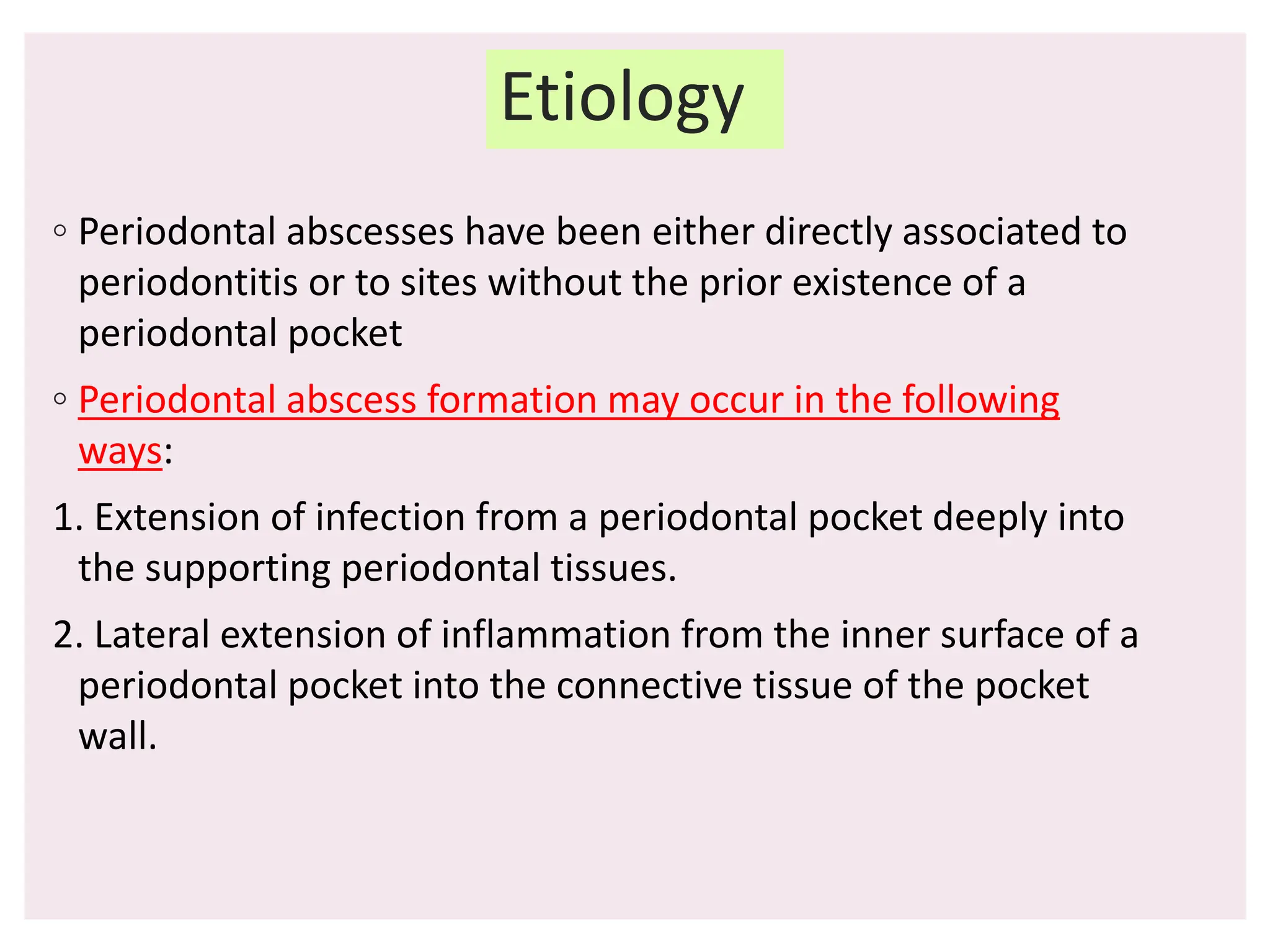 presentation abscess of the periodontium .pptx