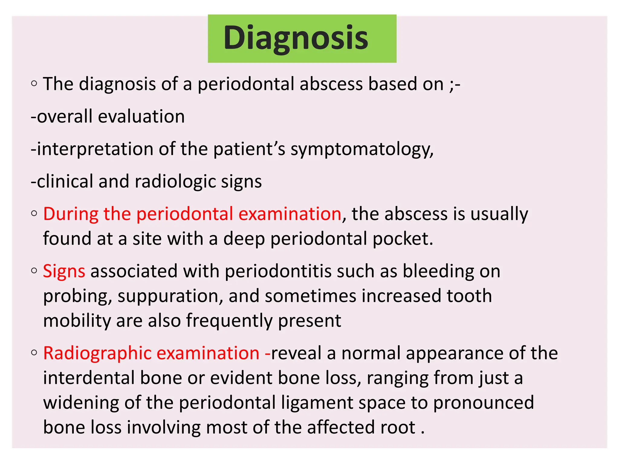 presentation abscess of the periodontium .pptx