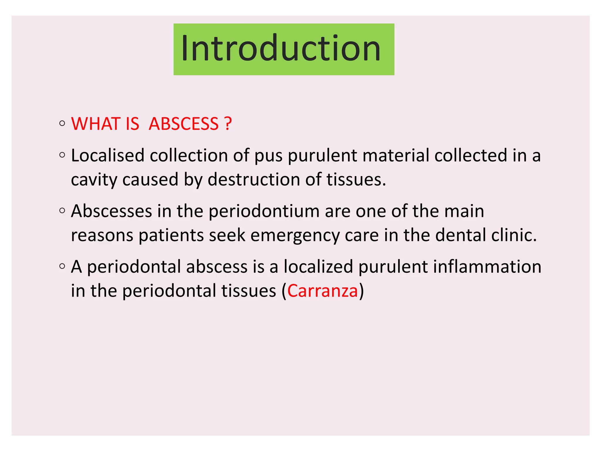 presentation abscess of the periodontium .pptx