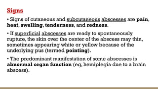 abscess....pptx surgery ppt....types and management | PPTX