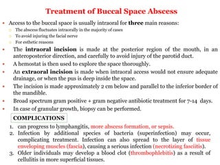 Abscess oral maxillo-presentation | PPTX