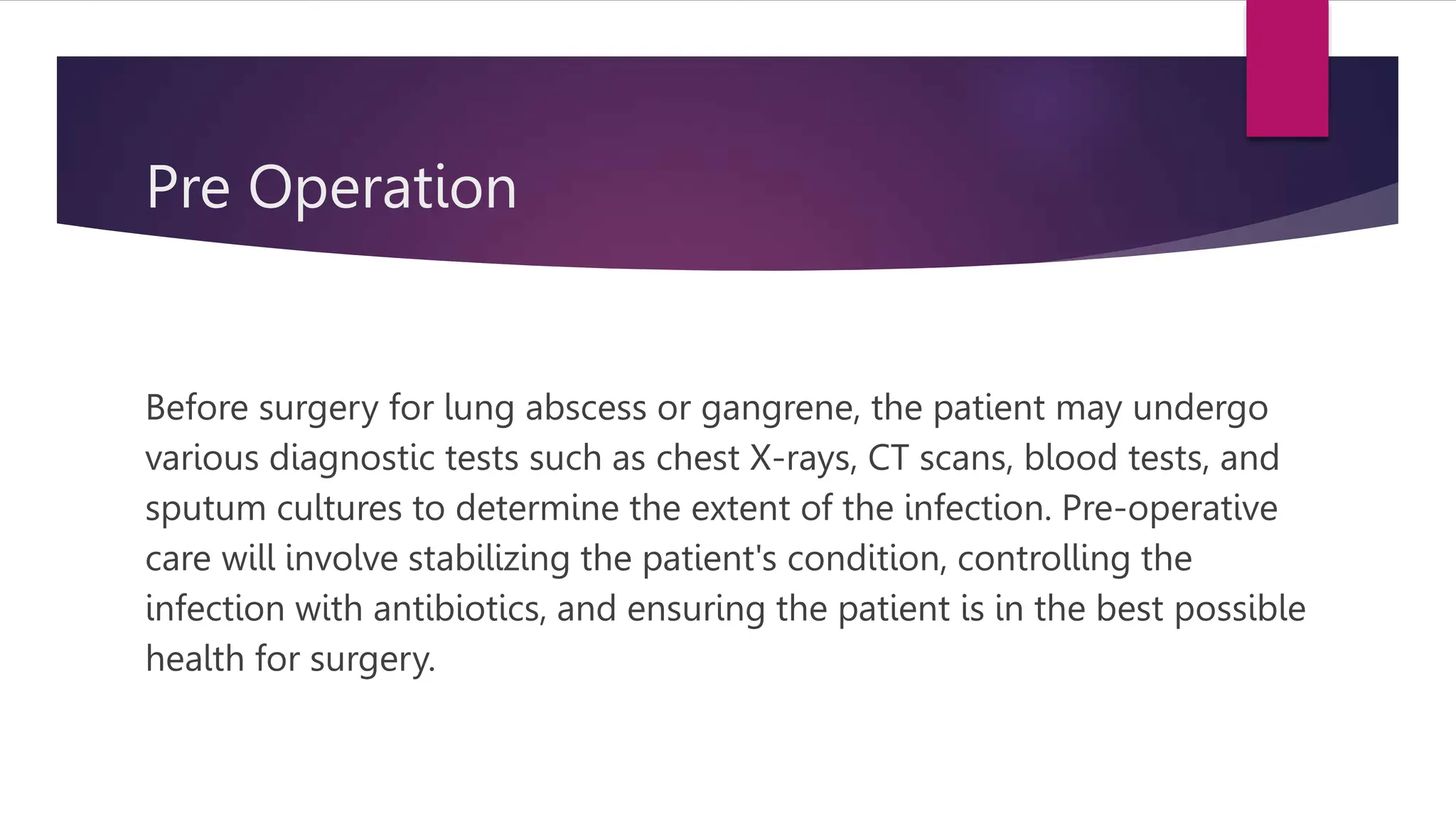 Abscess and Gangrene of the Lung: Understanding and Managing Pulmonary ...