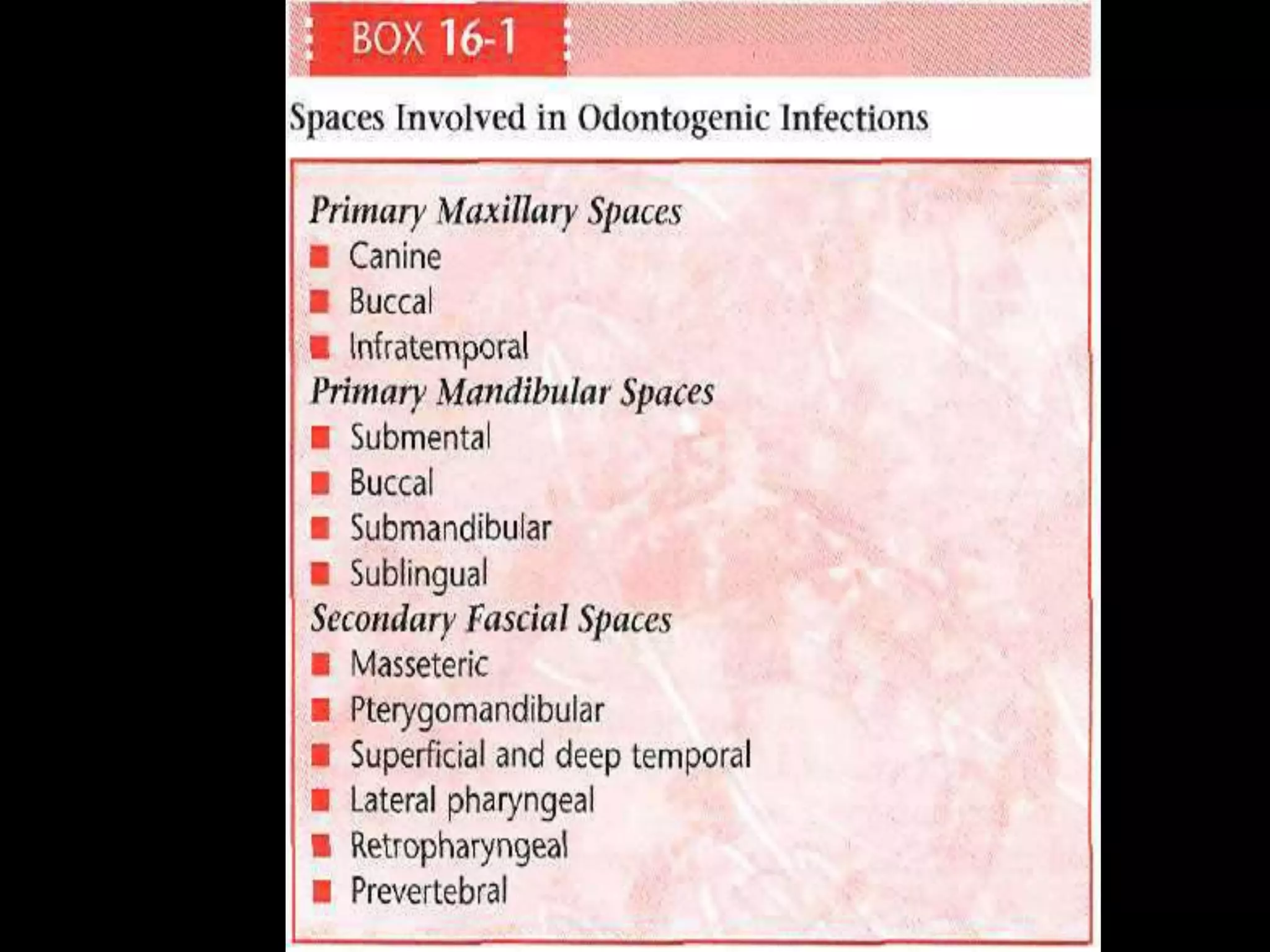 Abscess and phlegmon in maxillofacial region odontogenic infections- | PPSX