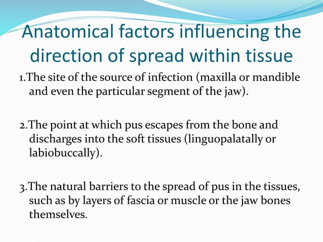 Abscess and phlegmon in maxillofacial region odontogenic infections- | PPSX