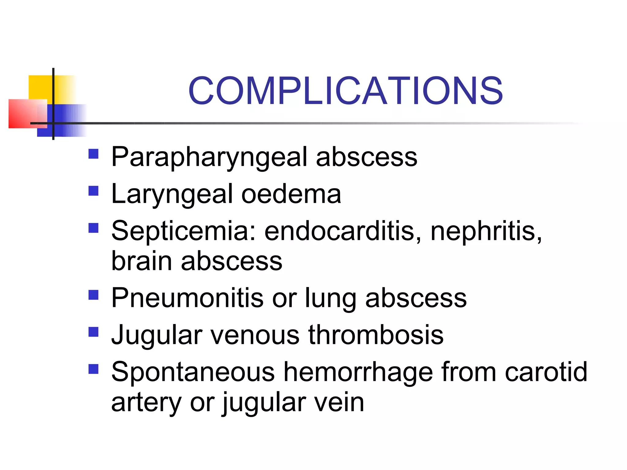 Abscesses in relation to pharynx | PPT