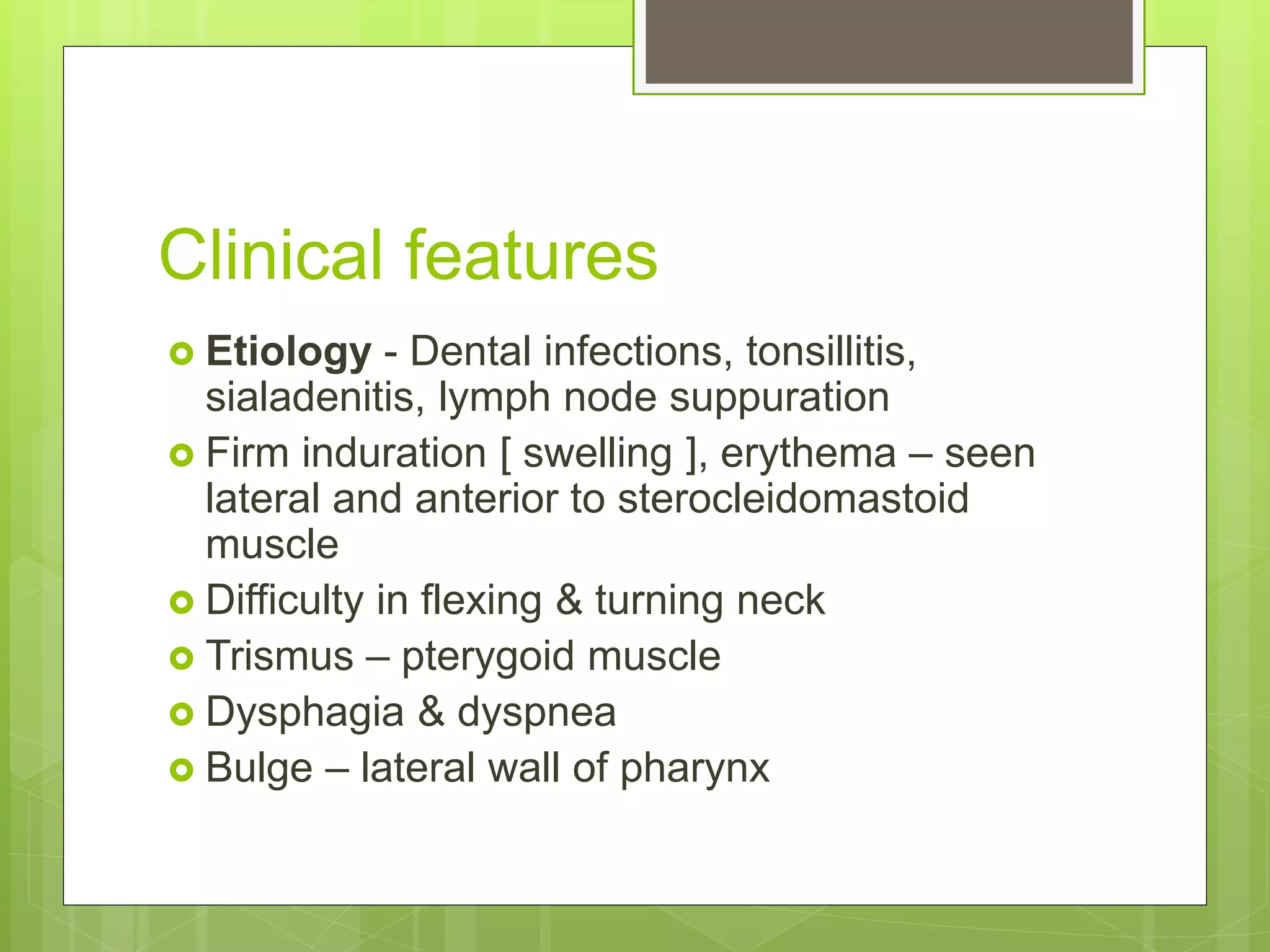 Abscesses of pharynx | PPTX