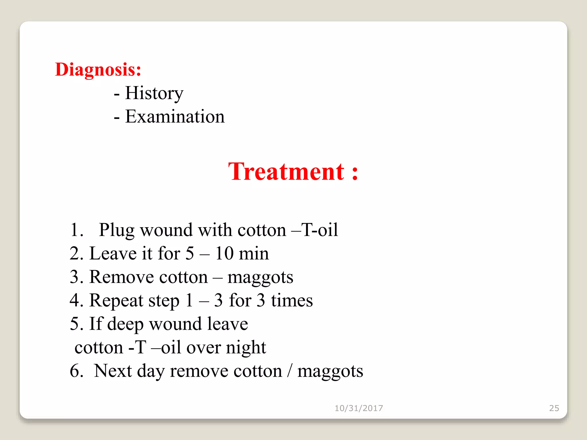 Abscess hematoma & maggot wound | PPTX