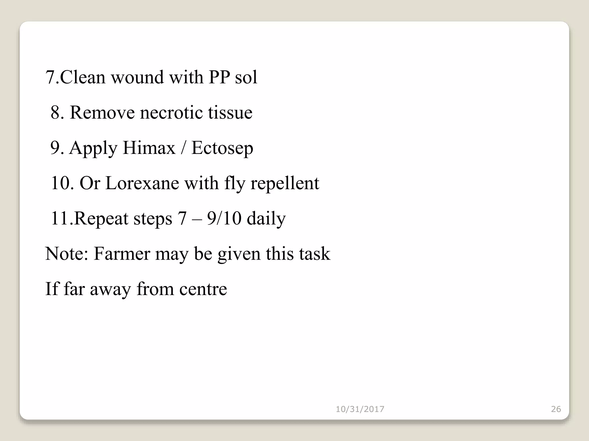 Abscess hematoma & maggot wound | PPTX