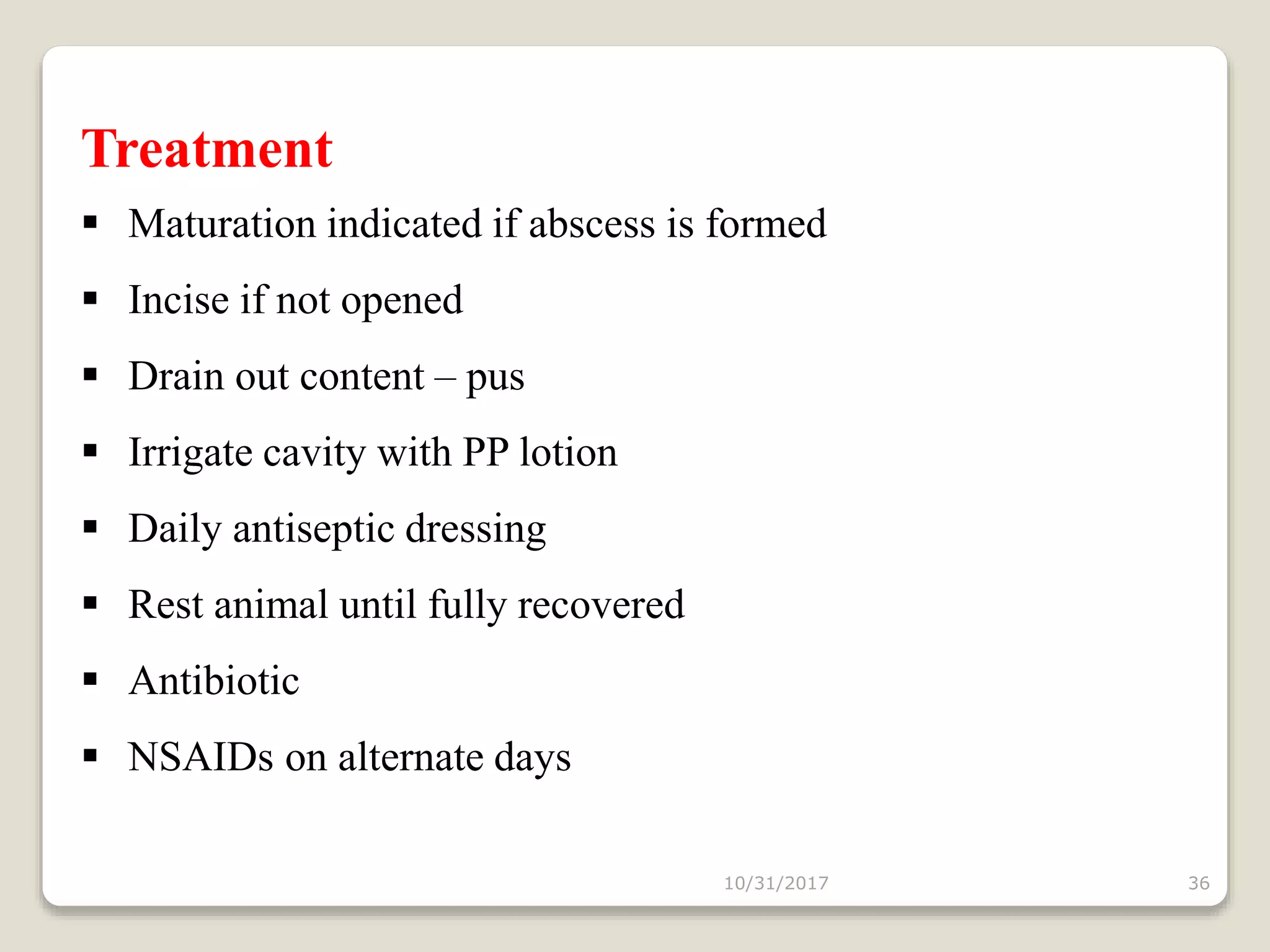 Abscess hematoma & maggot wound | PPTX