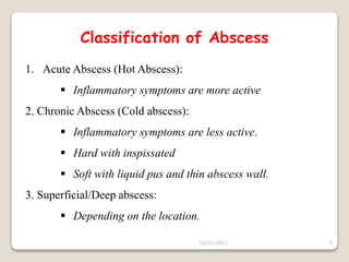 Abscess hematoma & maggot wound | PPTX