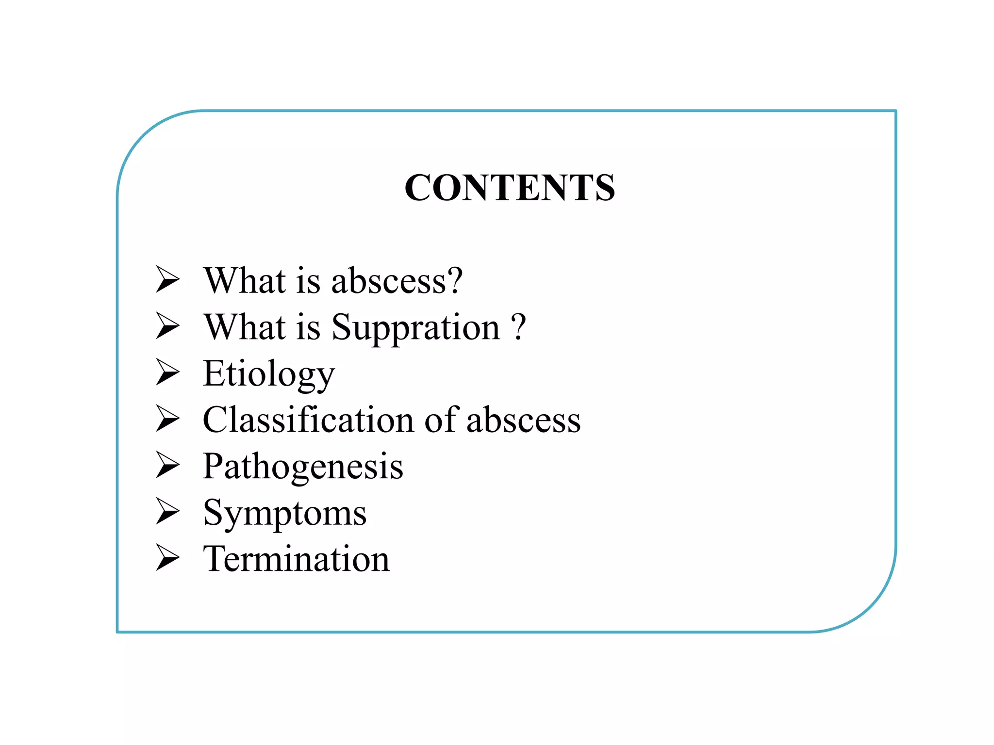 Abscess and its management | PPTX