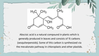 Abscisic Acid - KBI.pptx | Agriculture | Industries