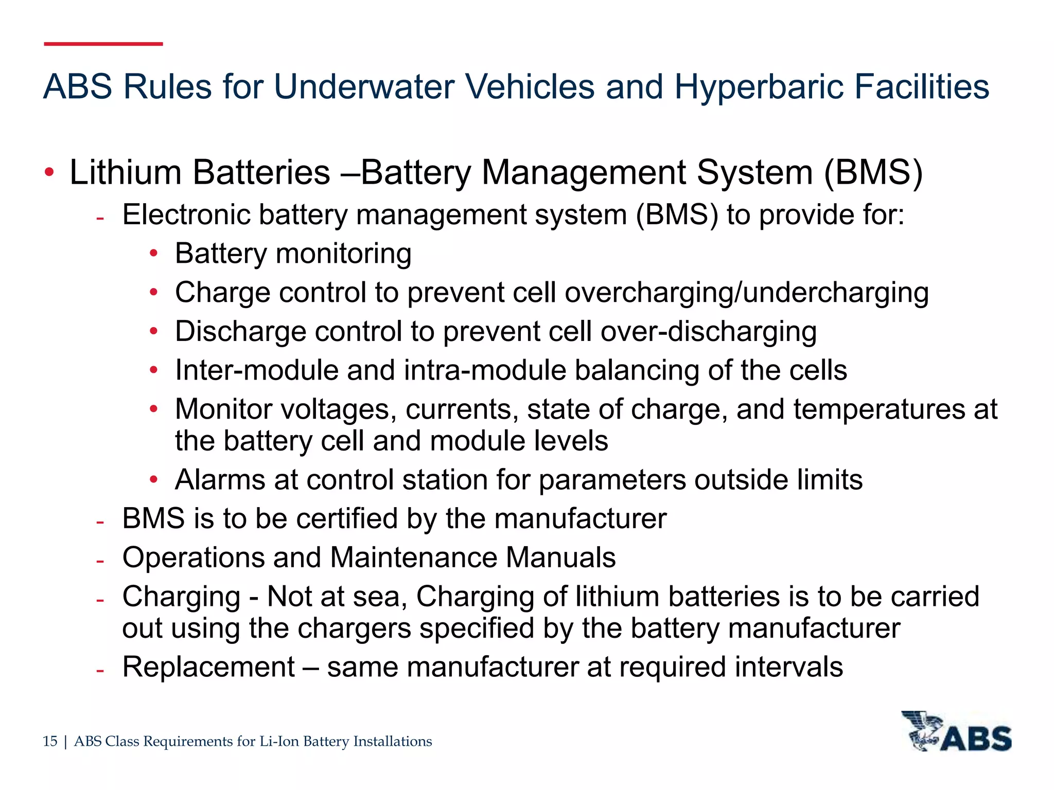 ABS Class Requirements Li-ion Battery Installations.pptx