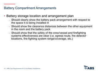 ABS Class Requirements Li-ion Battery Installations.pptx