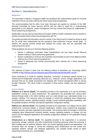 ABS Cloud Computing Implementation Guide 1.1 | PDF