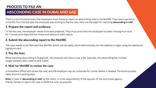 Absconding in the UAE: A Complete Guide. | PPT