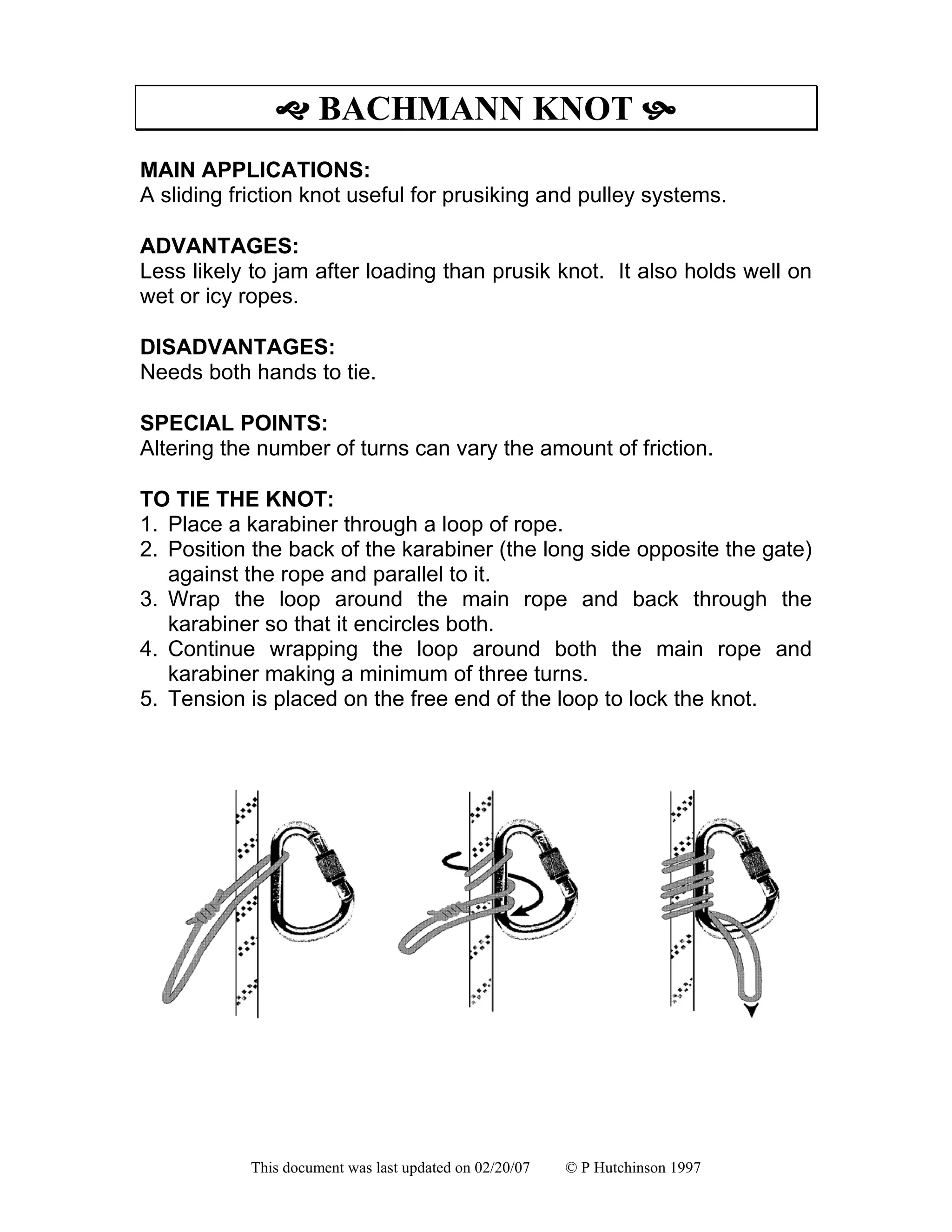 Abseiling techniques manual | PDF