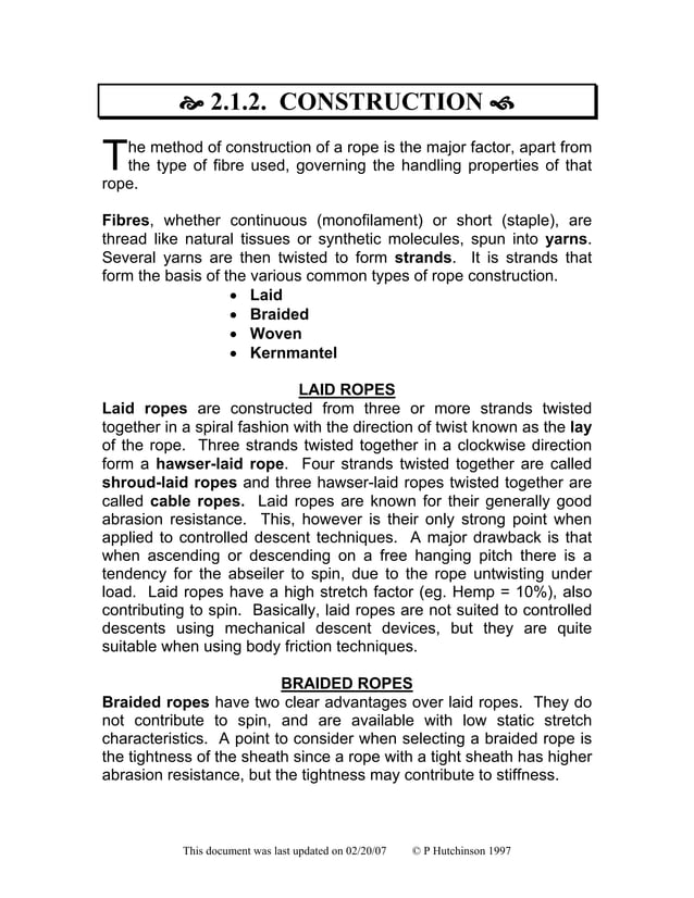 Abseiling techniques manual | PDF