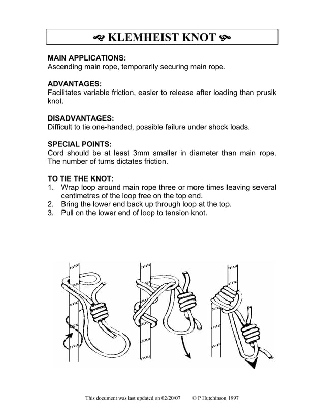 Abseiling techniques manual | PDF